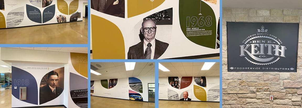 Ben E. Keith | Custom Signs FSG Project