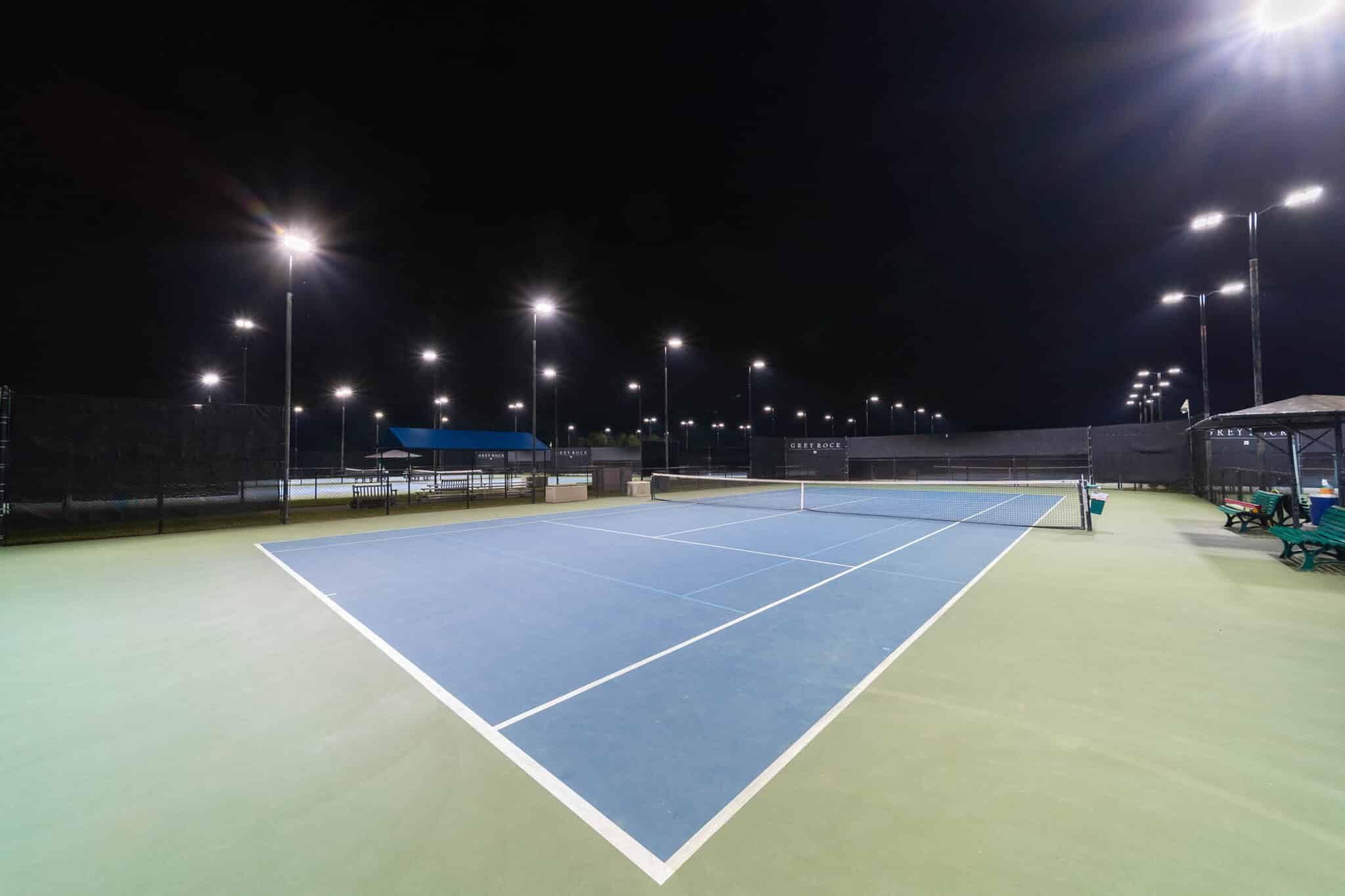 LED Tennis Court Lights & Lighting Contractors | Installation ...